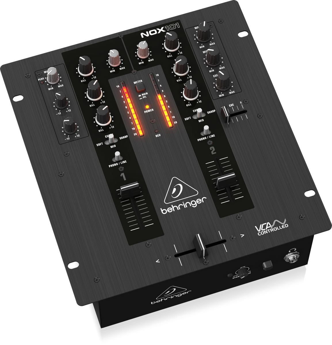 Behringer PRO MIXER NOX101 Premium 2-Channel DJ Mixer with Full VCA-Co ...